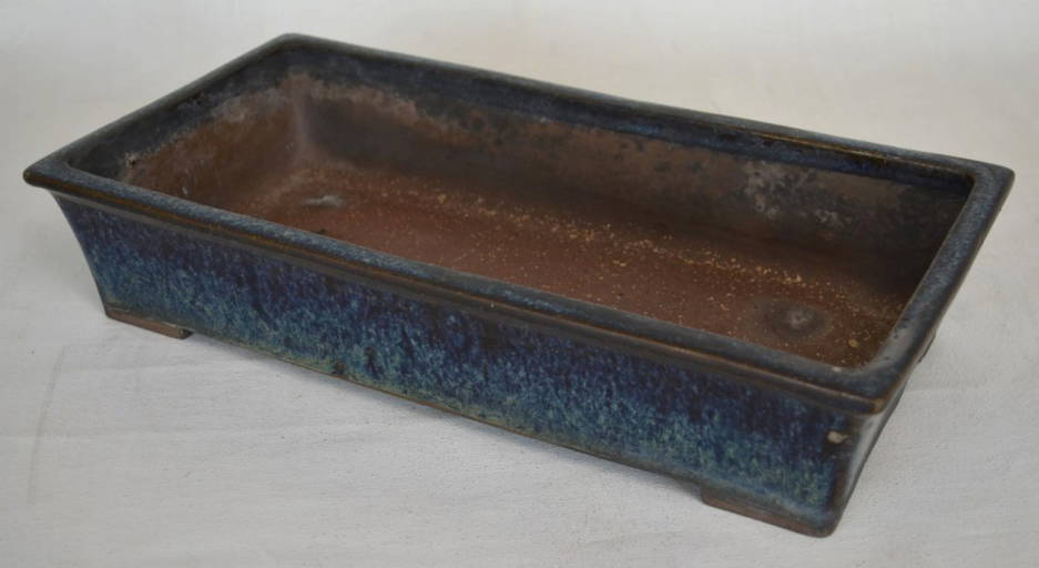 19th C. Chinese Yixing Rectangular Ceramic Planter