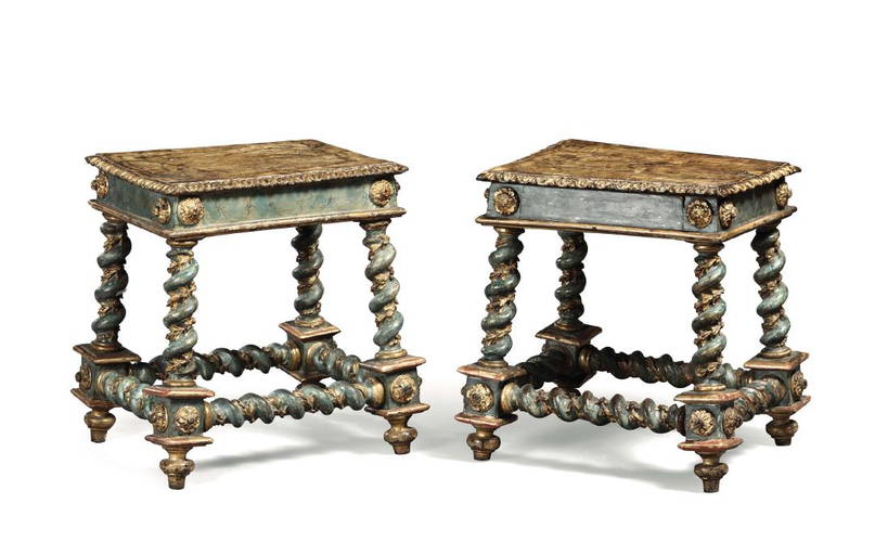 A pair of lacquered stools with twisted legs, 18th - Jun 13, 2017 ...