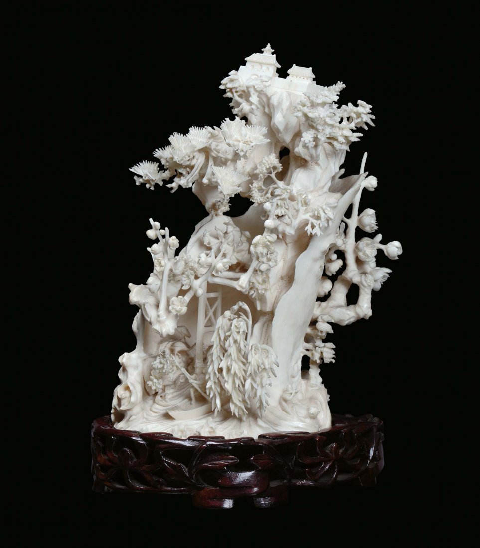 An ivory group finely carved and worked representing a - May 23, 2013 ...