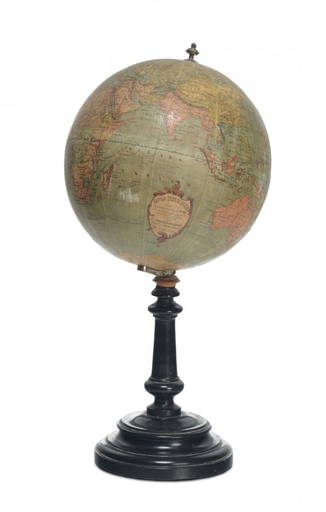 Globo Terracqueo Editori Gussoni E Dotti, Milano 1889,