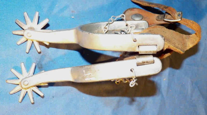 North & Judd Straight Shank Spurs