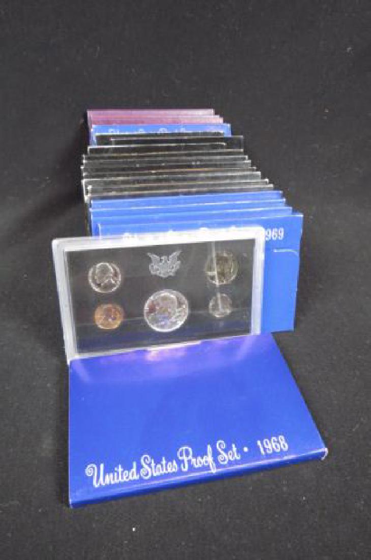 20 U.s. Proof Coin Sets,