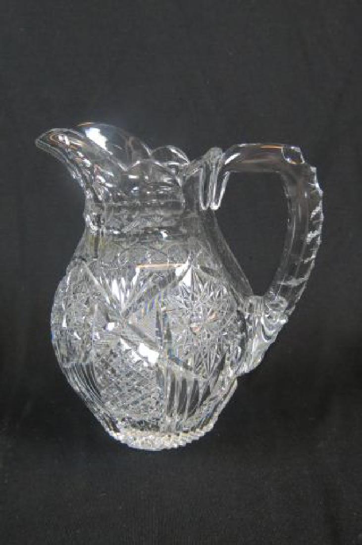 Libbey Cut Glass Pitcher,