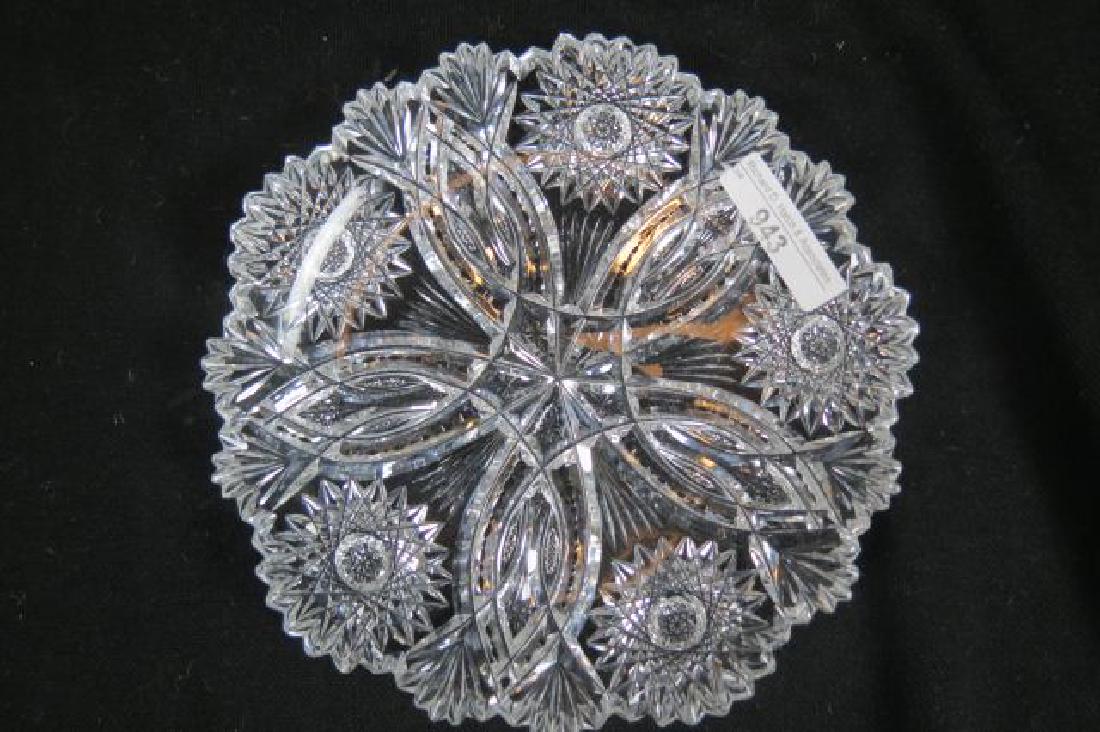 Cut Glass "Windsor" 7" Plate,