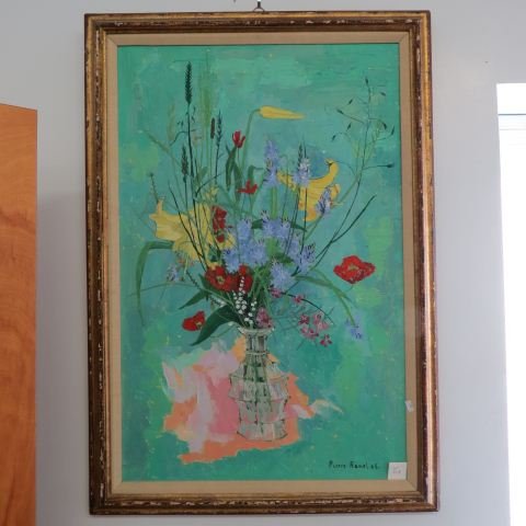 Pierre Ramel, oil, Floral Still life on green field, - Nov 22, 2019 ...