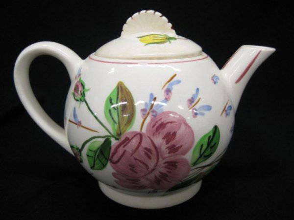 Blue Ridge Pottery Teapot, floral decor, - Sep 25, 2009 | Richard D ...