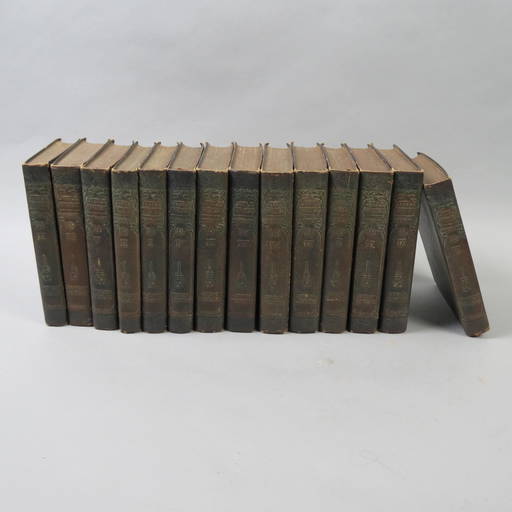 14 Volume Roycroft Books "little Journeys",