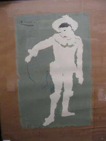 Picasso, Silk Screen, "Mime", signed in plate, - Feb 27, 2010 | Richard ...