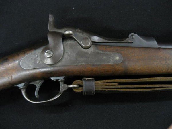 114: M1888 Springfield Rifle Ramrod Bayonet, lock mark