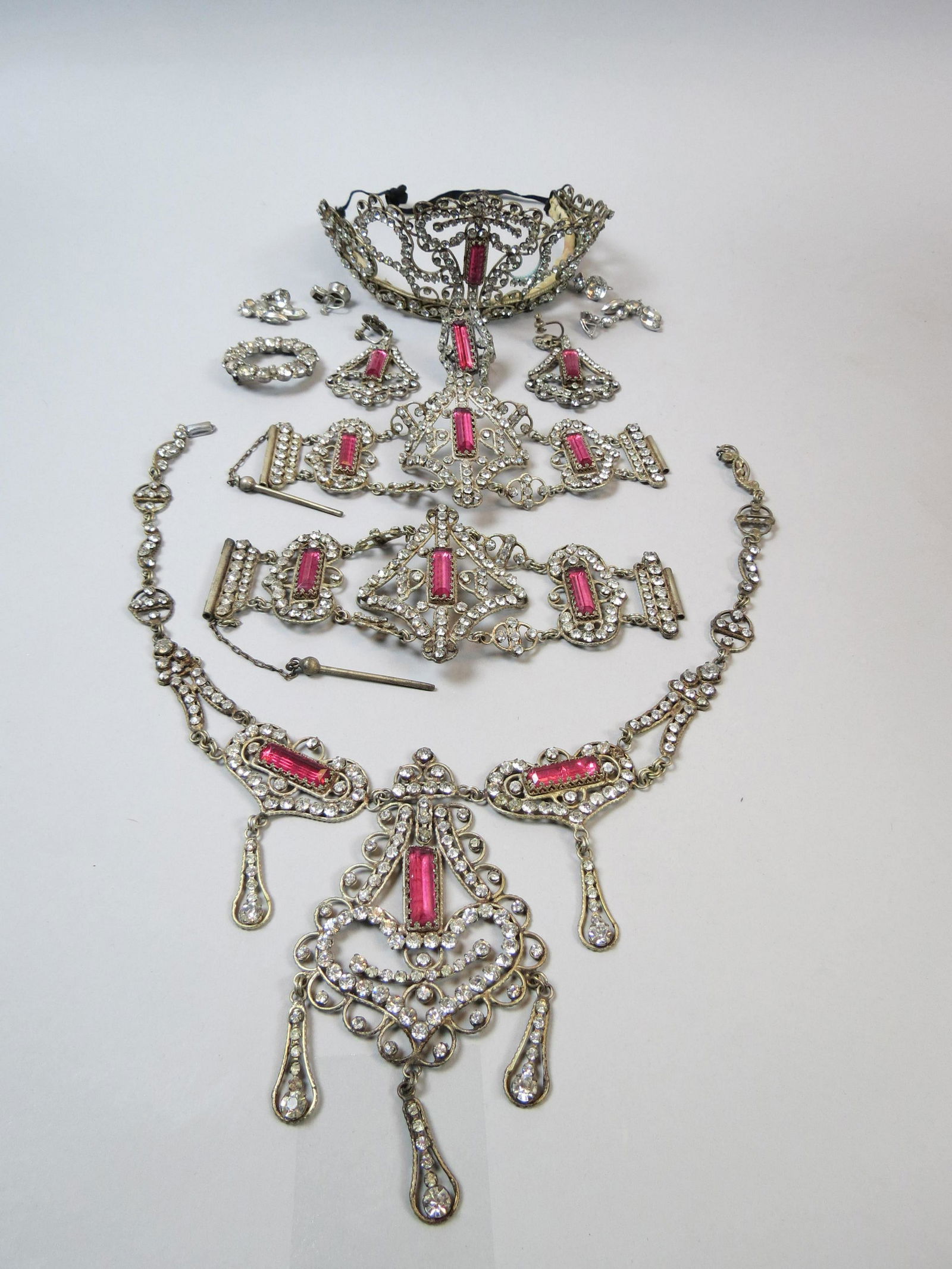 A. Corbella (milano) Opera Jewelry Suite, 1890's,