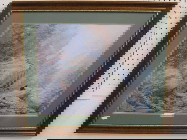 Al Cornett Lithograph "first Light",