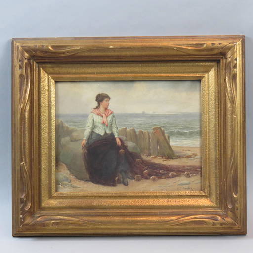 Pierre-Jacques Pelletier, watercolor, female with (#0052) on Apr 02 ...