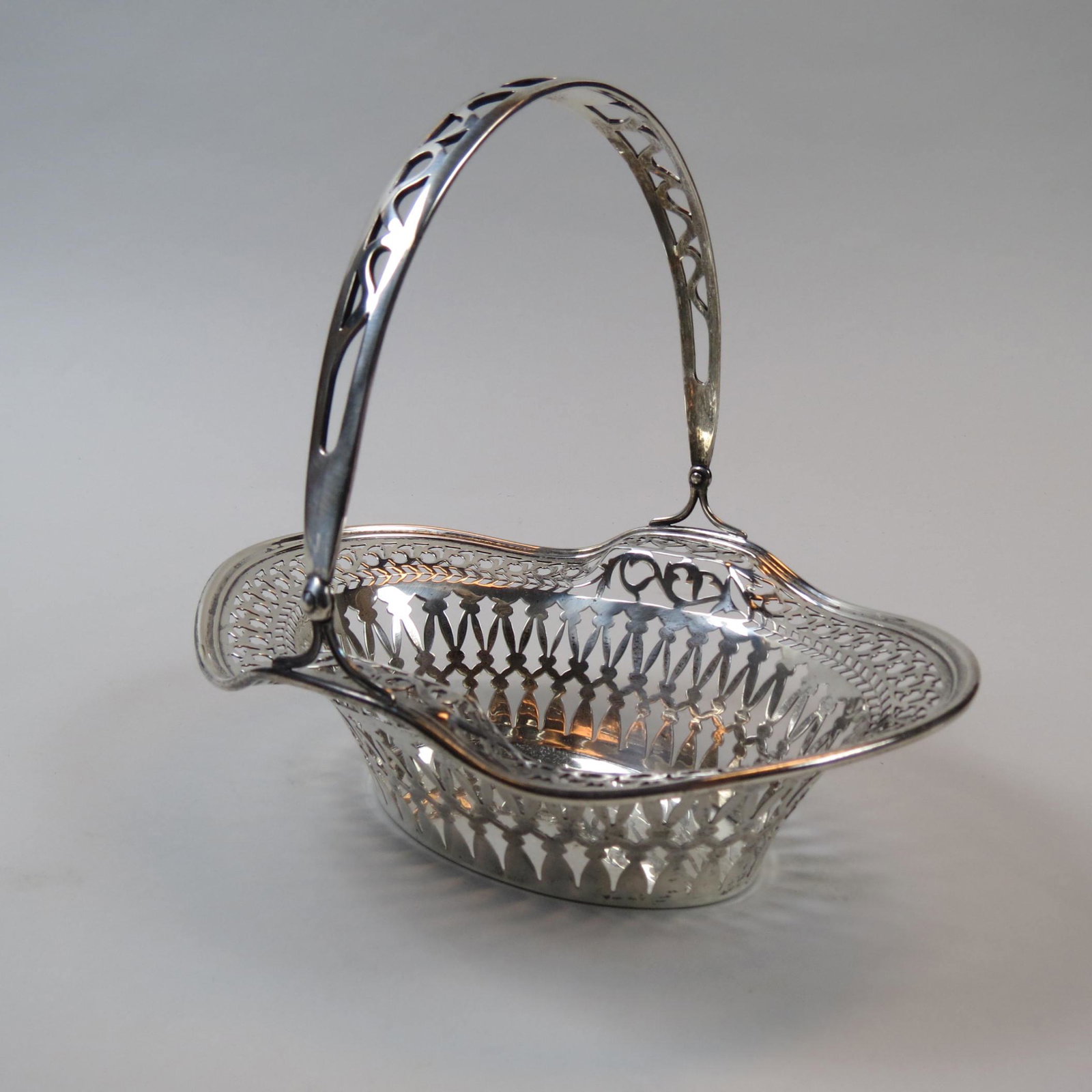 Sterling Silver Basket,