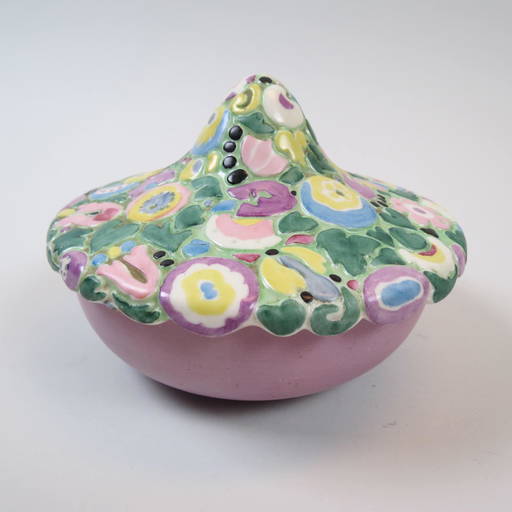 Fulper Pottery Covered Jar or Dresser Box, (#0598B) on Jul 09, 2022 ...