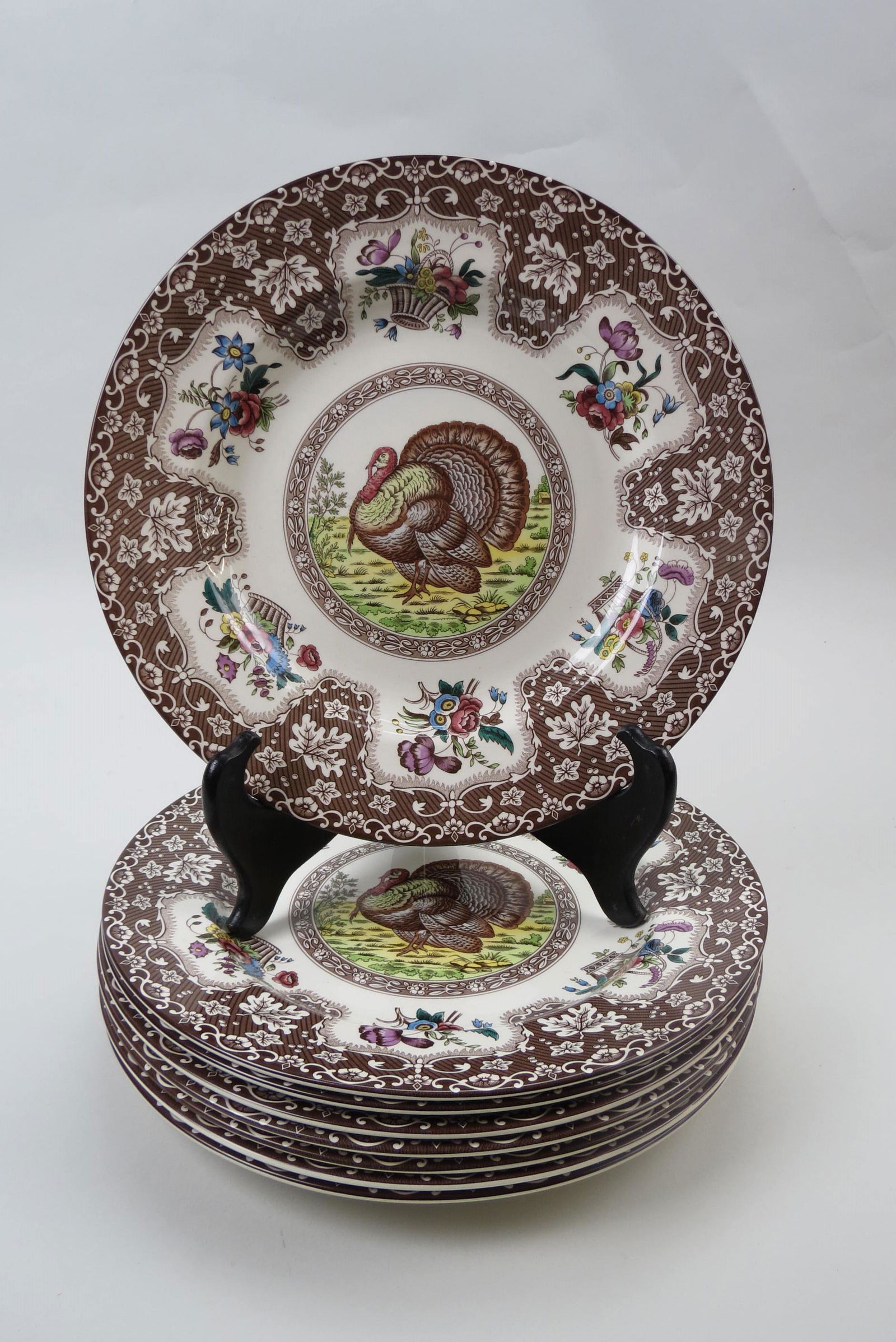 8 Spode China Turkey Plates, - Sep 17, 2022 | Richard D. Hatch ...