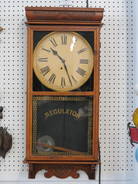 Gingerbread Wall Regulator Clock - Jun 25, 2020 | Bodnar's Auction ...
