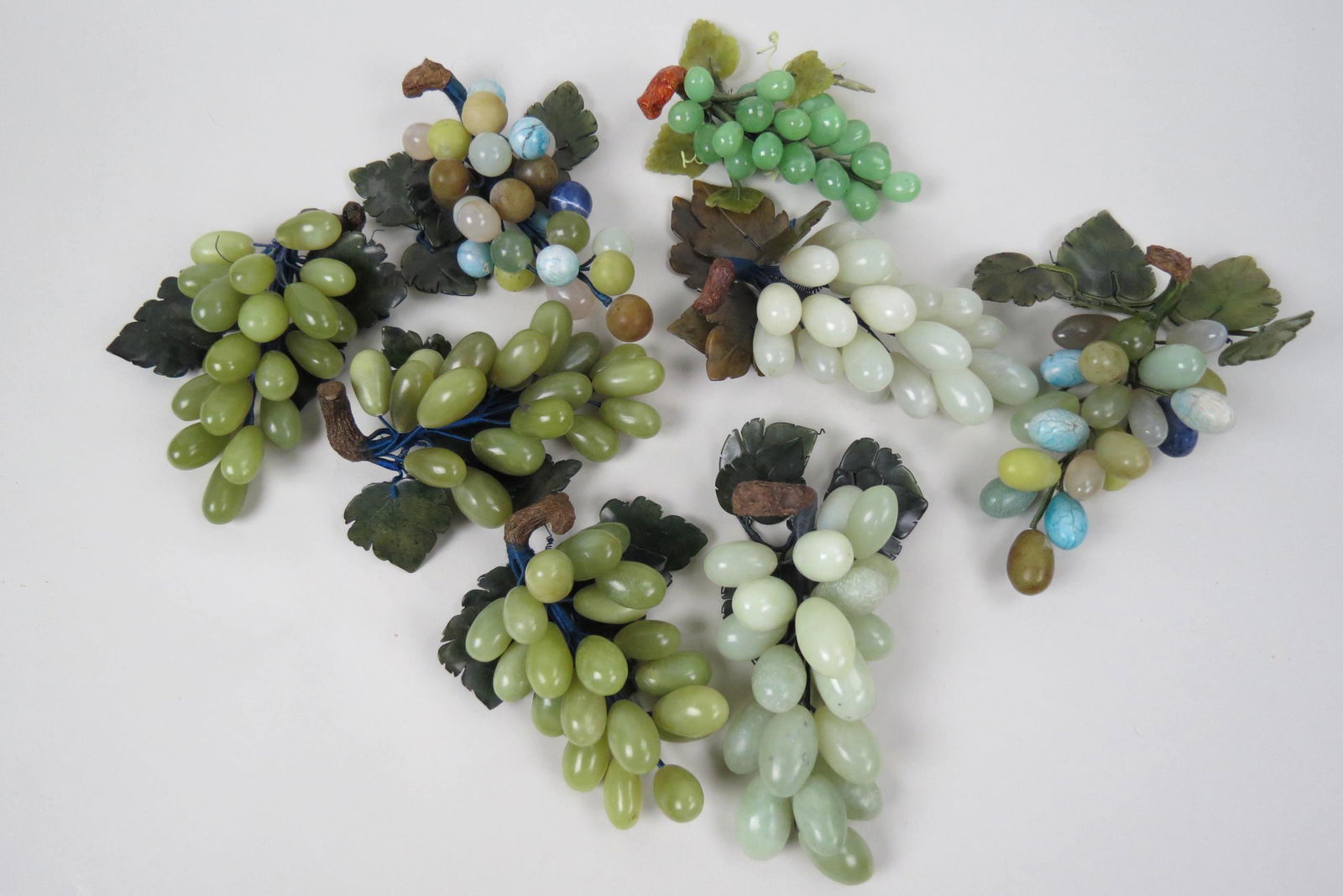 7 Clusters of Chinese Stone Grapes, jade - Mar 11, 2023 | Richard D ...