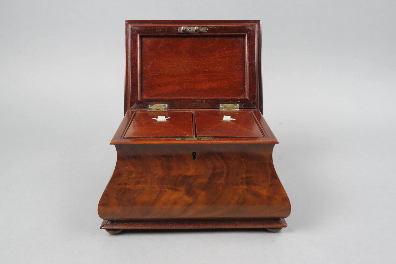 Regency Tea Caddy Box, Auction