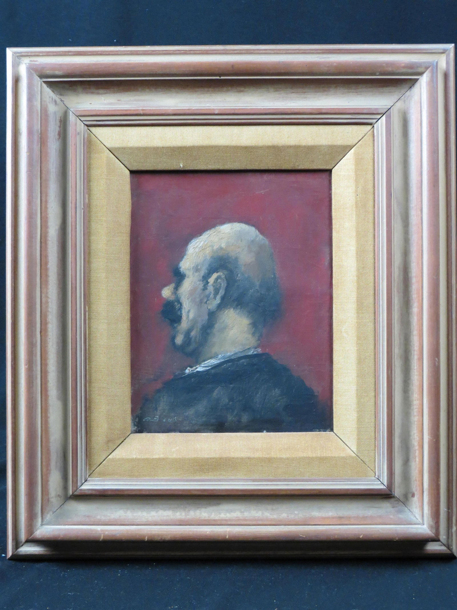 Alexander Brook, Oil, Portrait Of A Man, A Well Known Artist, Lived In ...