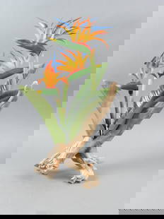 Boehm Porcelain, Bird Of Paradise Plant