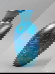 Durand Art Glass Vase, Auction