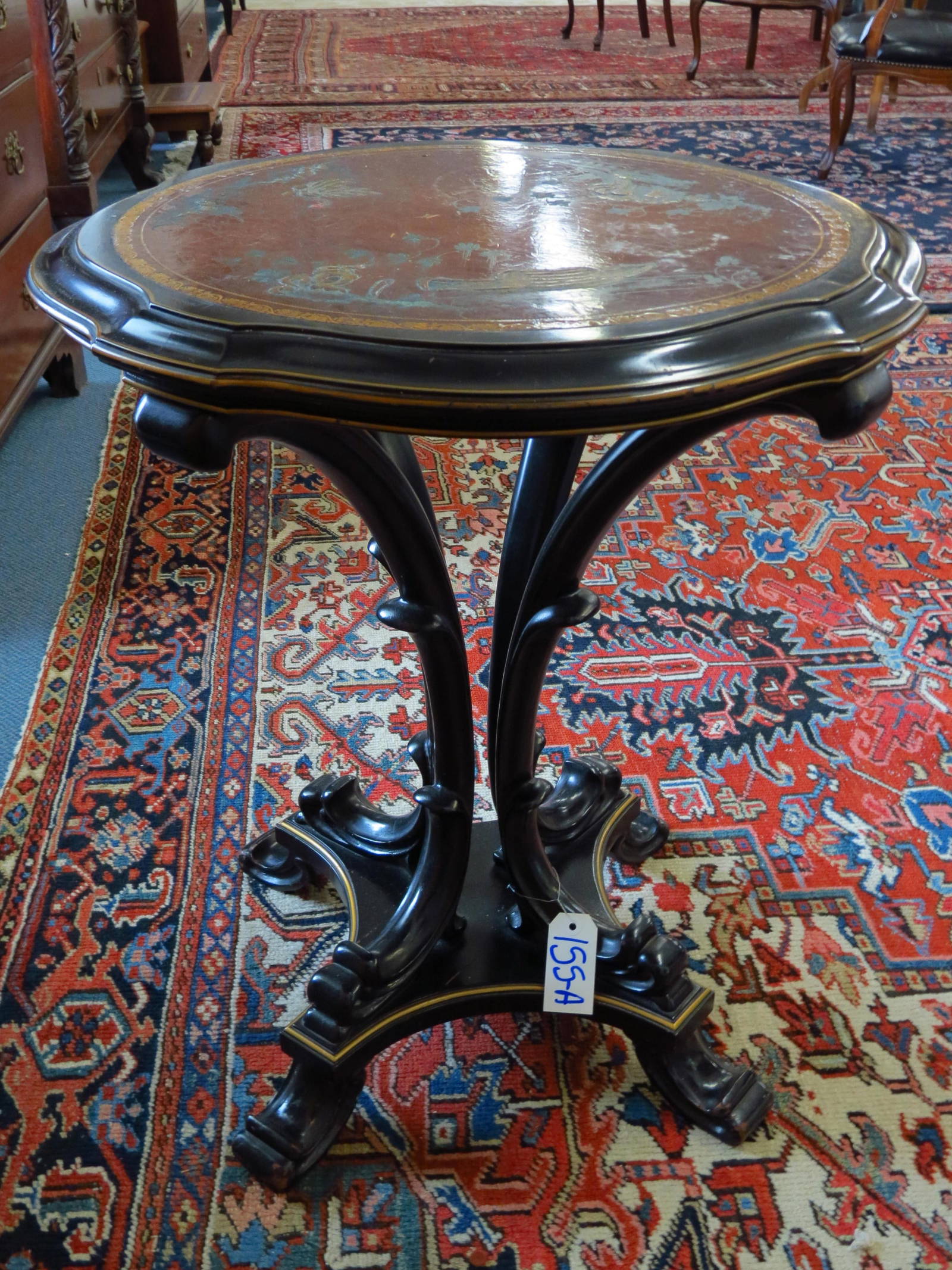 19th Century Foyer Or Library Table, Auction