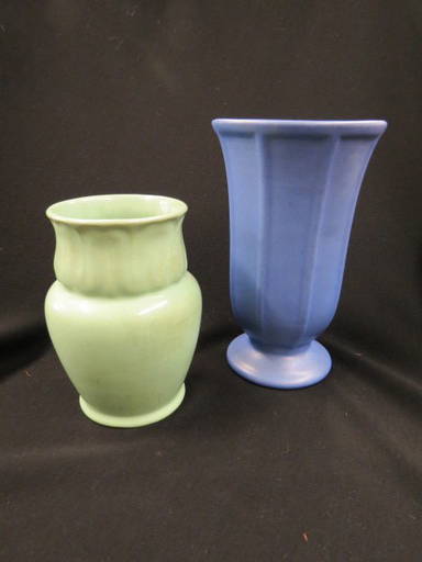2 Rumrill Pottery Vases,