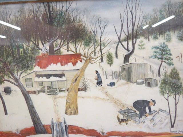 Queena Stovall, lithograph, "Gathering - Sep 21, 2013 | Richard D ...