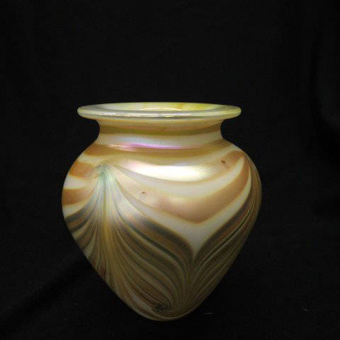Eickholt Art Glass Vase, - Mar 01, 2014 | Richard D. Hatch & Associates ...