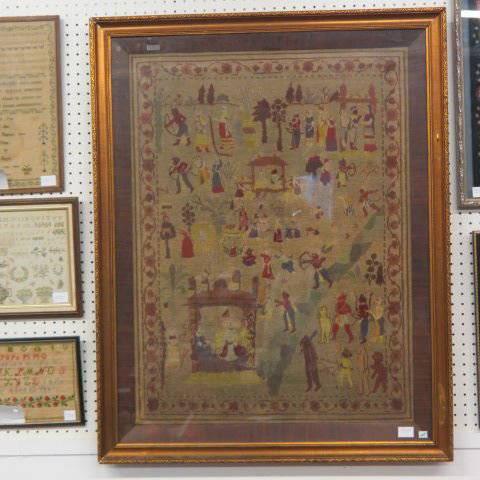 19th Century South American Sampler,