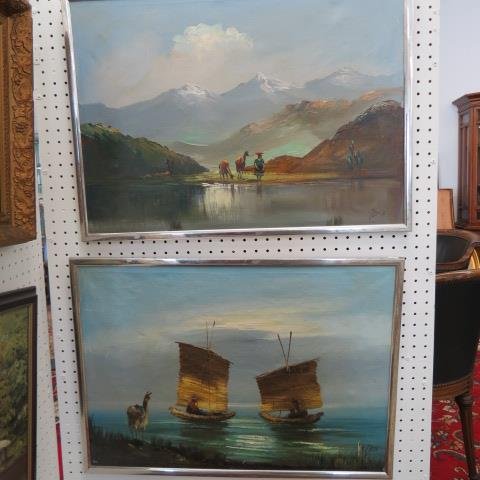 Pair of J. Vela Peruvian Oil Paintings, - Sep 25, 2015 | Richard D ...