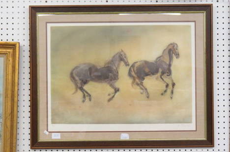 Kaiko Moti Etching Of A Young Girl