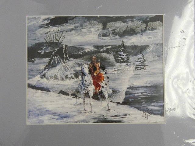 Lorenzo Black Lance Sioux"we Are Our Dreams" Print