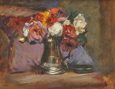 George Bruce, (american, 20th Century), Floral Still