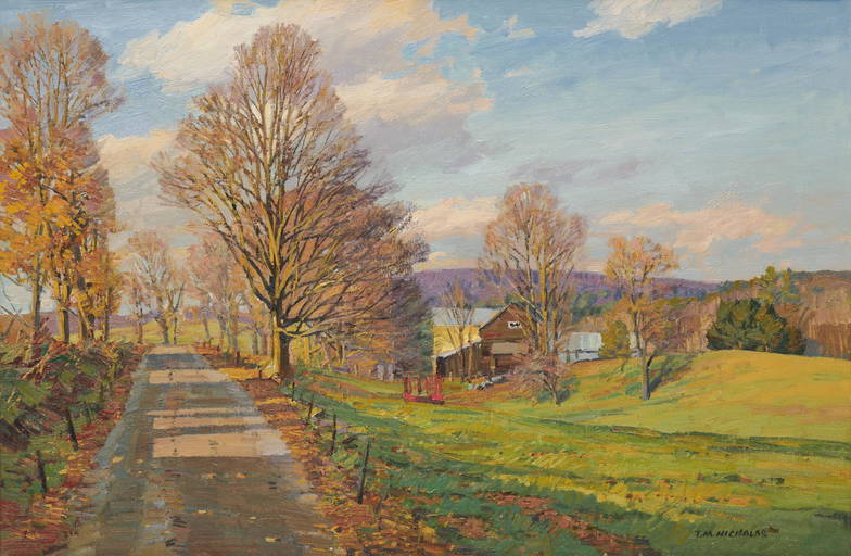 T. M. Nicholas, (american, B. 1963), Autumn View