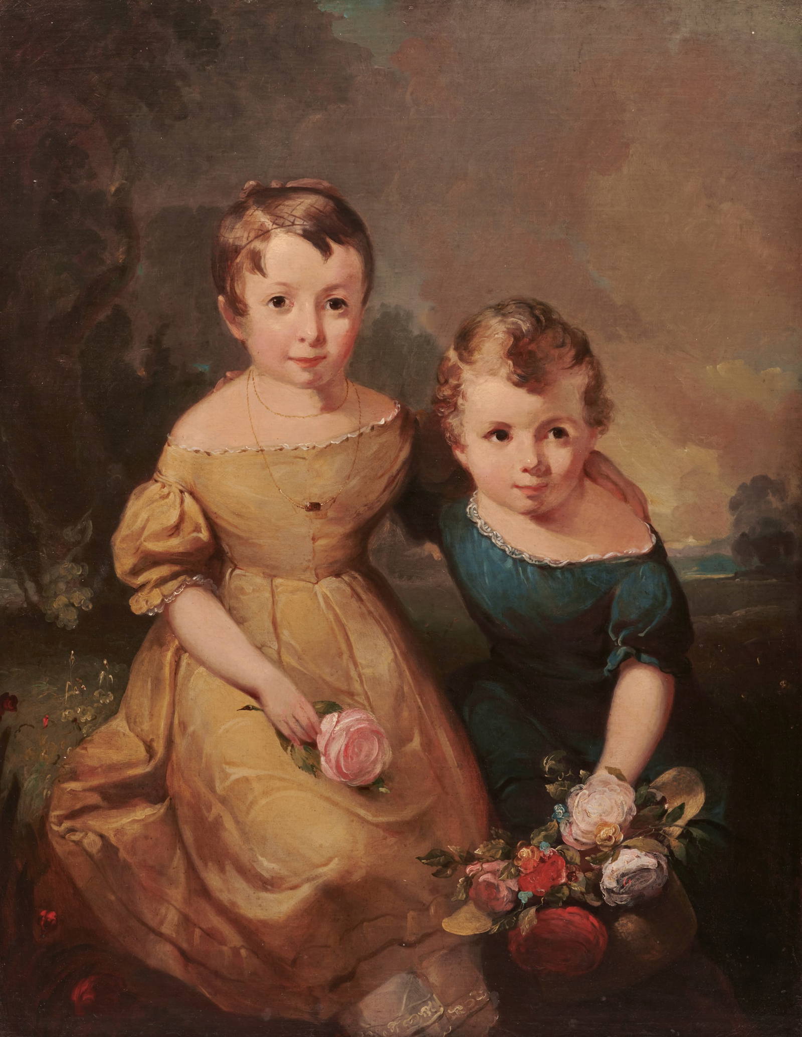 Attributed To Thomas Sully, (american, 1783-1872), The Valentine ...