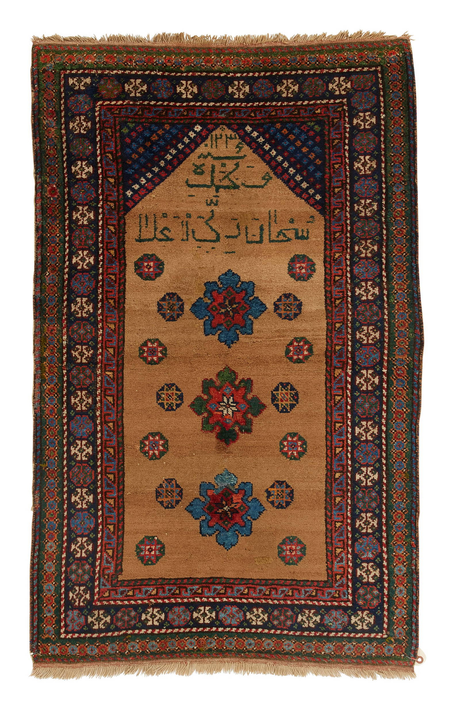 Afshar Prayer Rug, South Persia, Dated Ah 1236 (1823) Auction