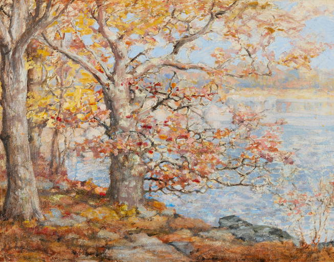 Frederick Usher De Voll, (american, 1873 1941), Impressionist Landscape