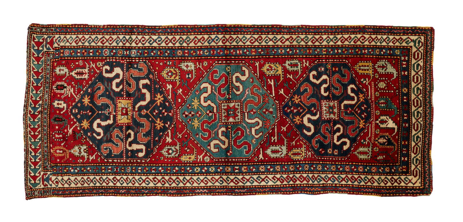 Cloudband Kazak Rug, Caucasus, Ca. 1900 Auction