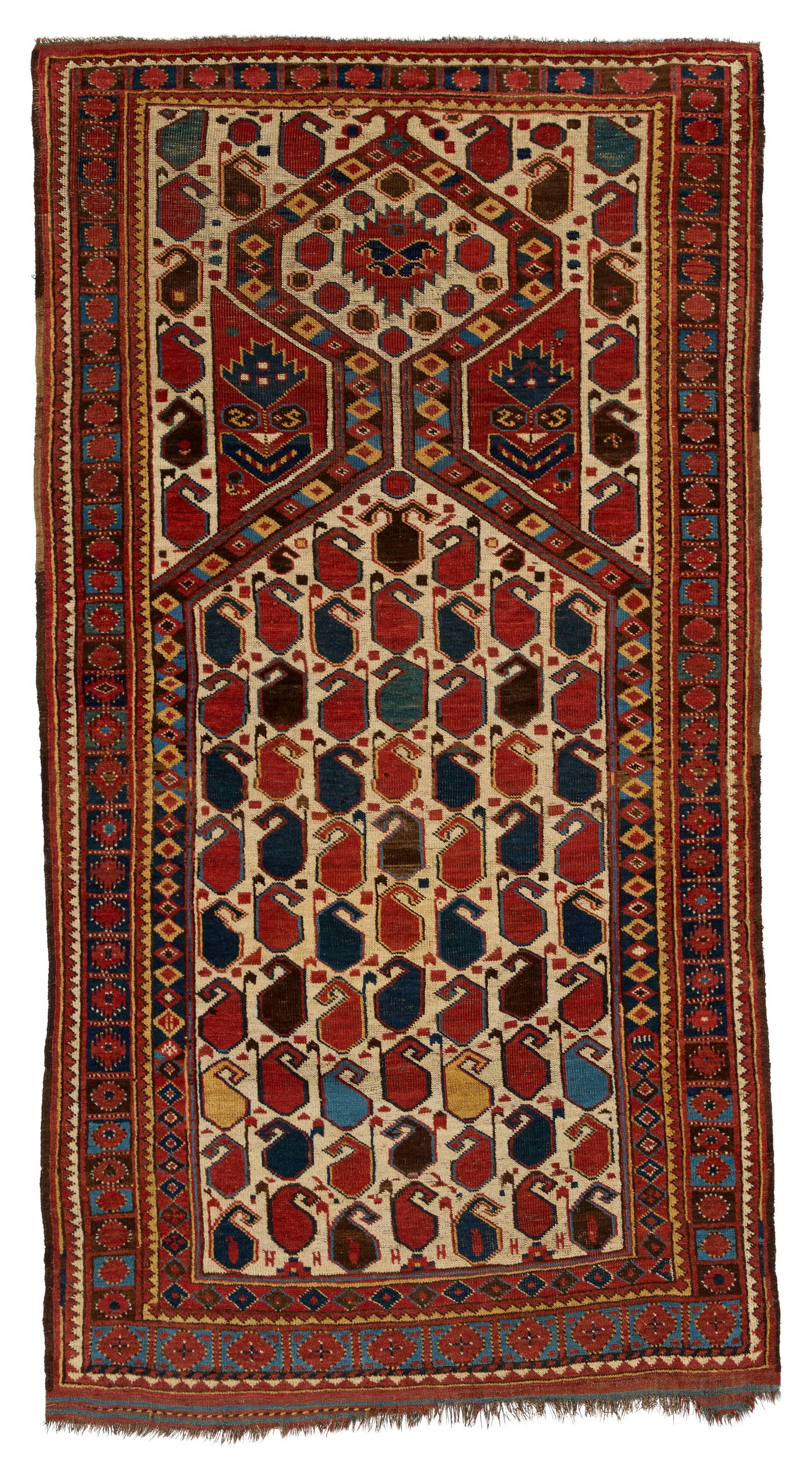 Beshir Prayer Rug, Middle Amu Darya Region, Central Asia, First Half ...