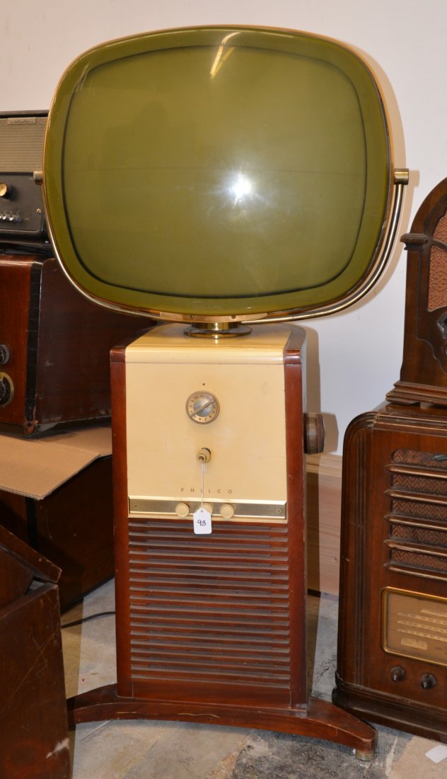 PHILCO PREDICTA TELEVISION, model 4654, with UHF dial