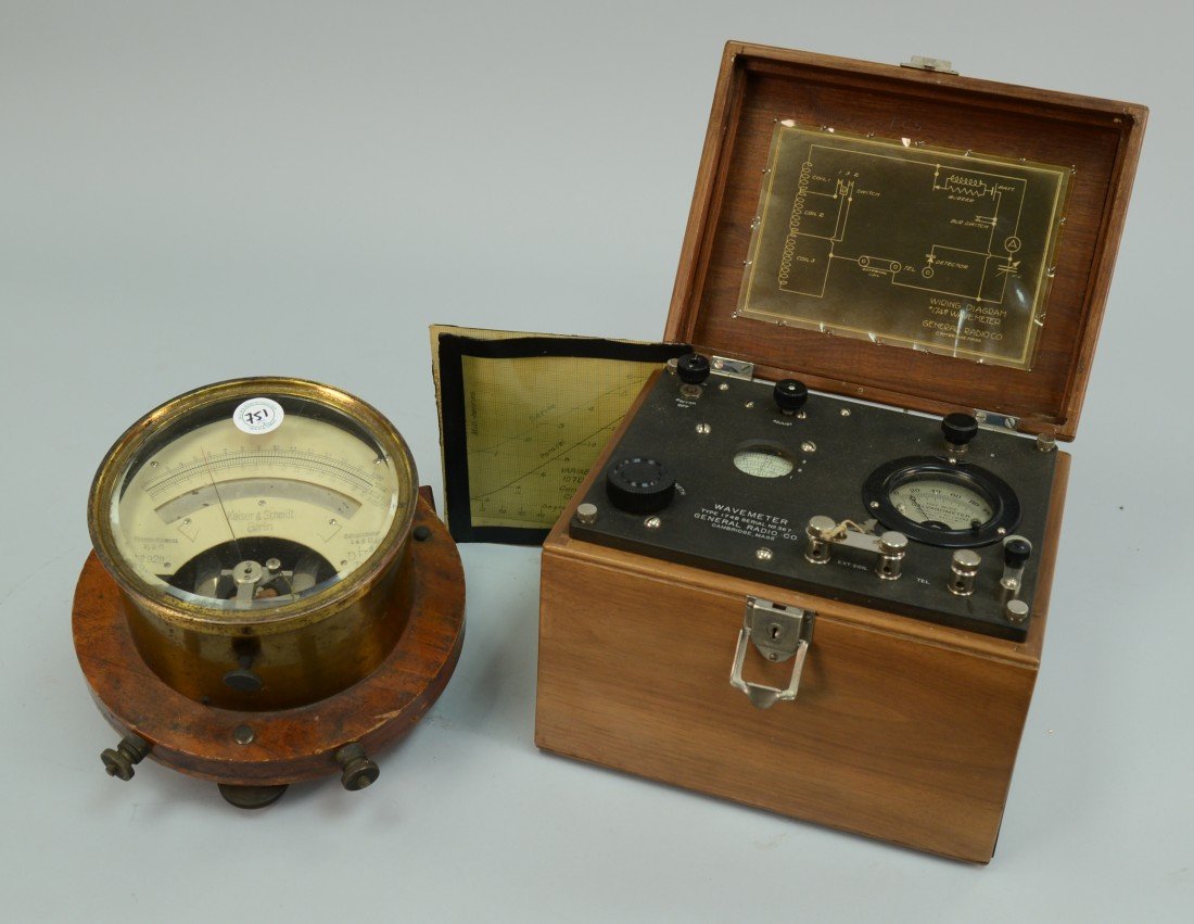 WAVEMETER TYPE 174B, General Radio Corp., Cambridge, MA