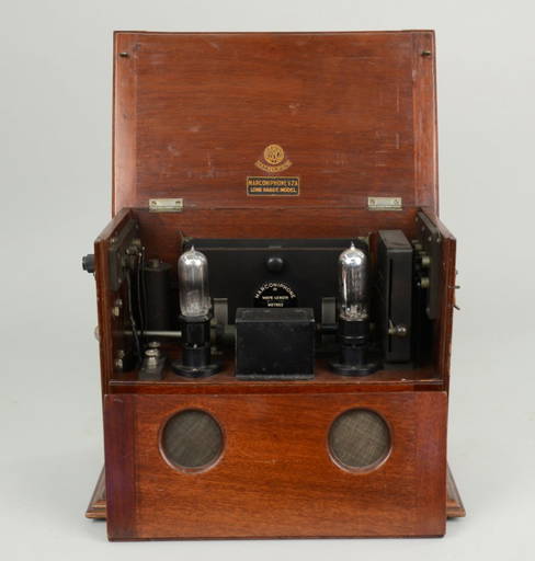 MARCONI TWO VALVE LONG RANGE RADIO RECEIVER - Apr 26, 2013 | Grogan ...