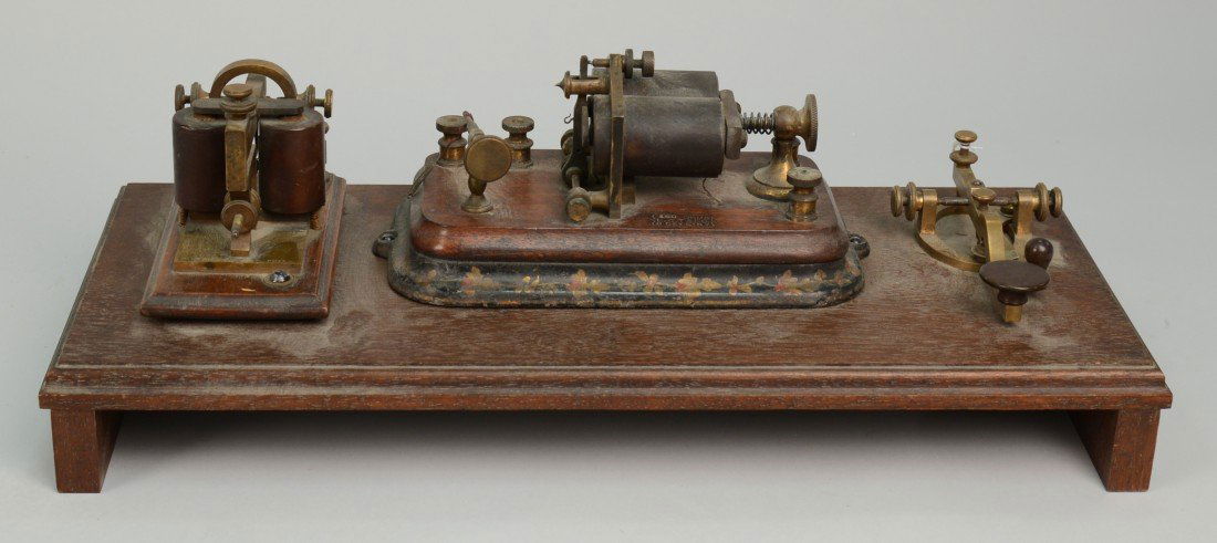 LONGSTREET TELEGRAPH KEY; together with a PATRICK CARTE - Apr 26, 2013 ...