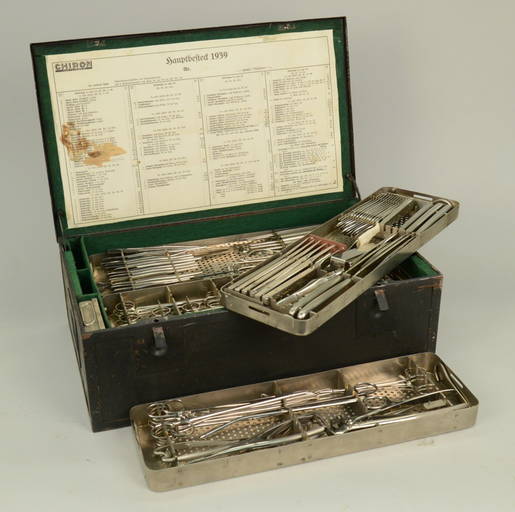 Hauptbesteck 1939 German Field Surgical Kit, W.w.ii; Ch
