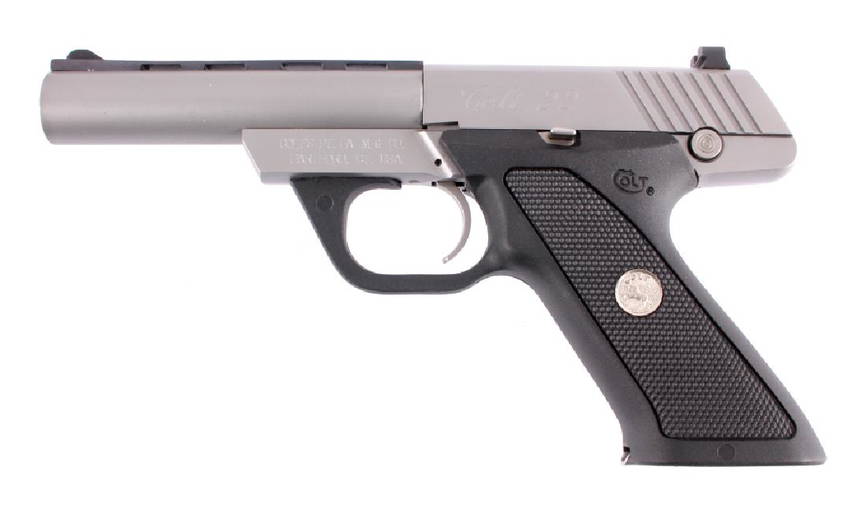 Colt 22 Target Model .22LR Semi-Automatic Pistol - Apr 01, 2017 | North ...