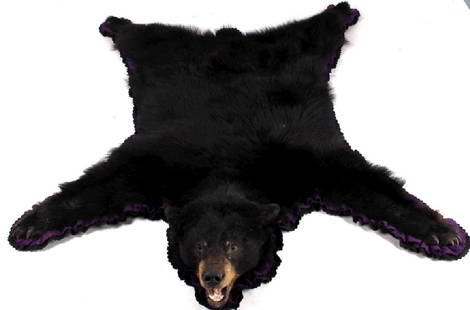Black Bear Rug
