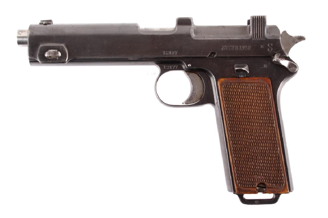 Steyr-Hahn M1912 9x23mm Steyr Pistol c.1918