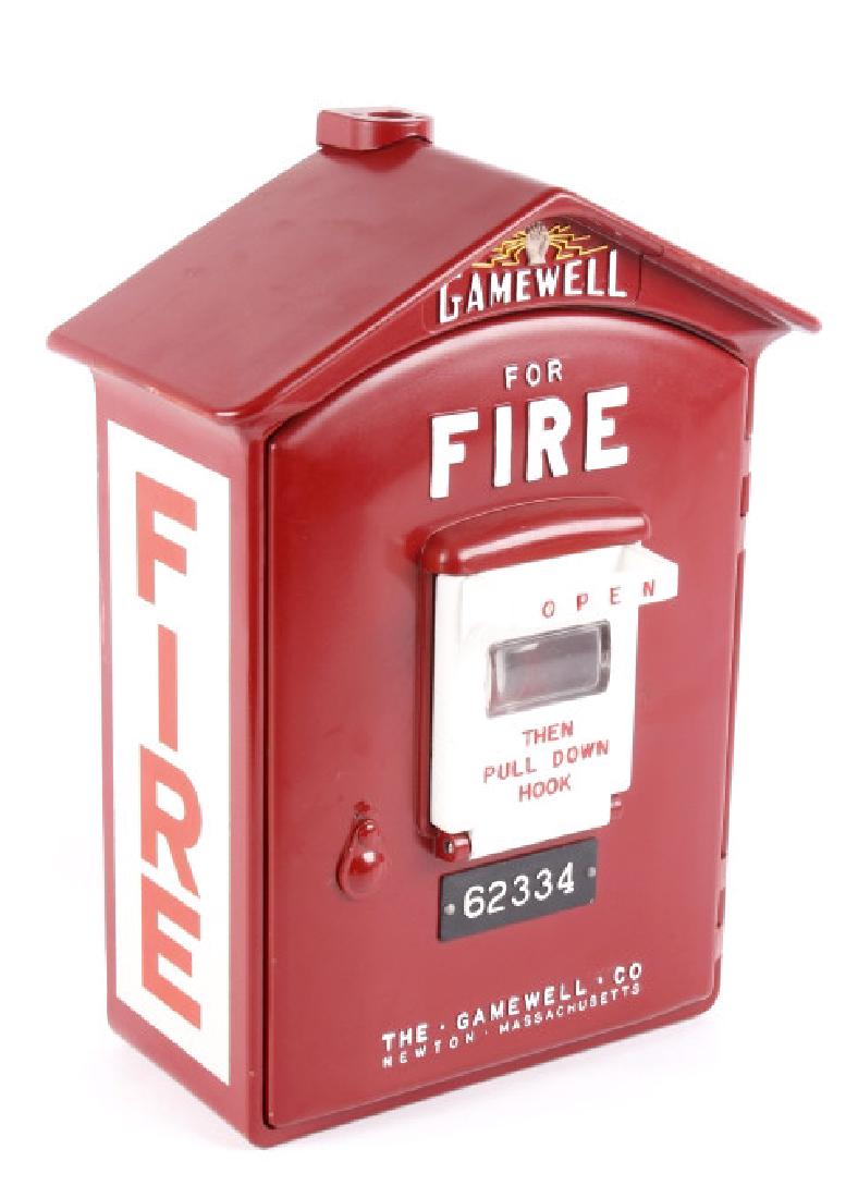 Gamewell Fire Alarm Switch Box