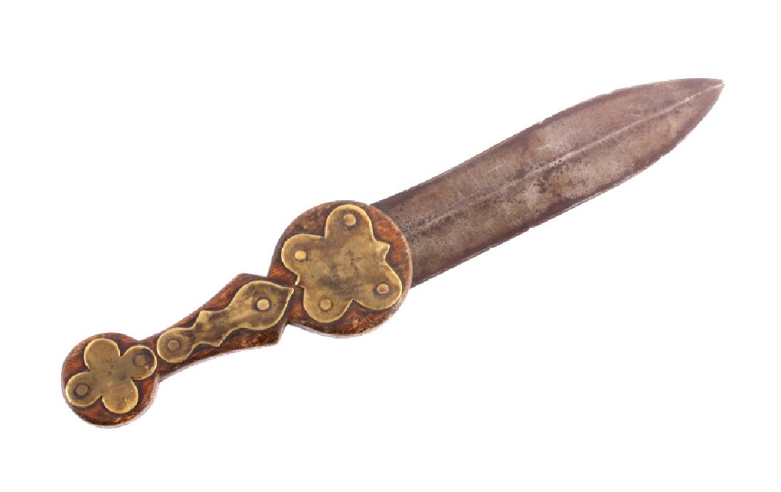 Cree Chief's Grade Presentation Dag Knife c1830